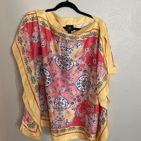 JM Collection | Tops | Jm Collection Top Open Arms Effect Nwt Szxl ...